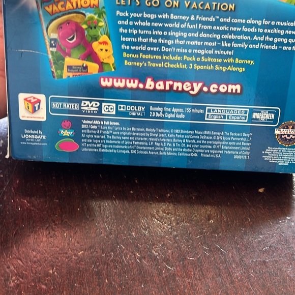 liongate | Media | Barney Movie Pack 3dvd Set | Poshmark